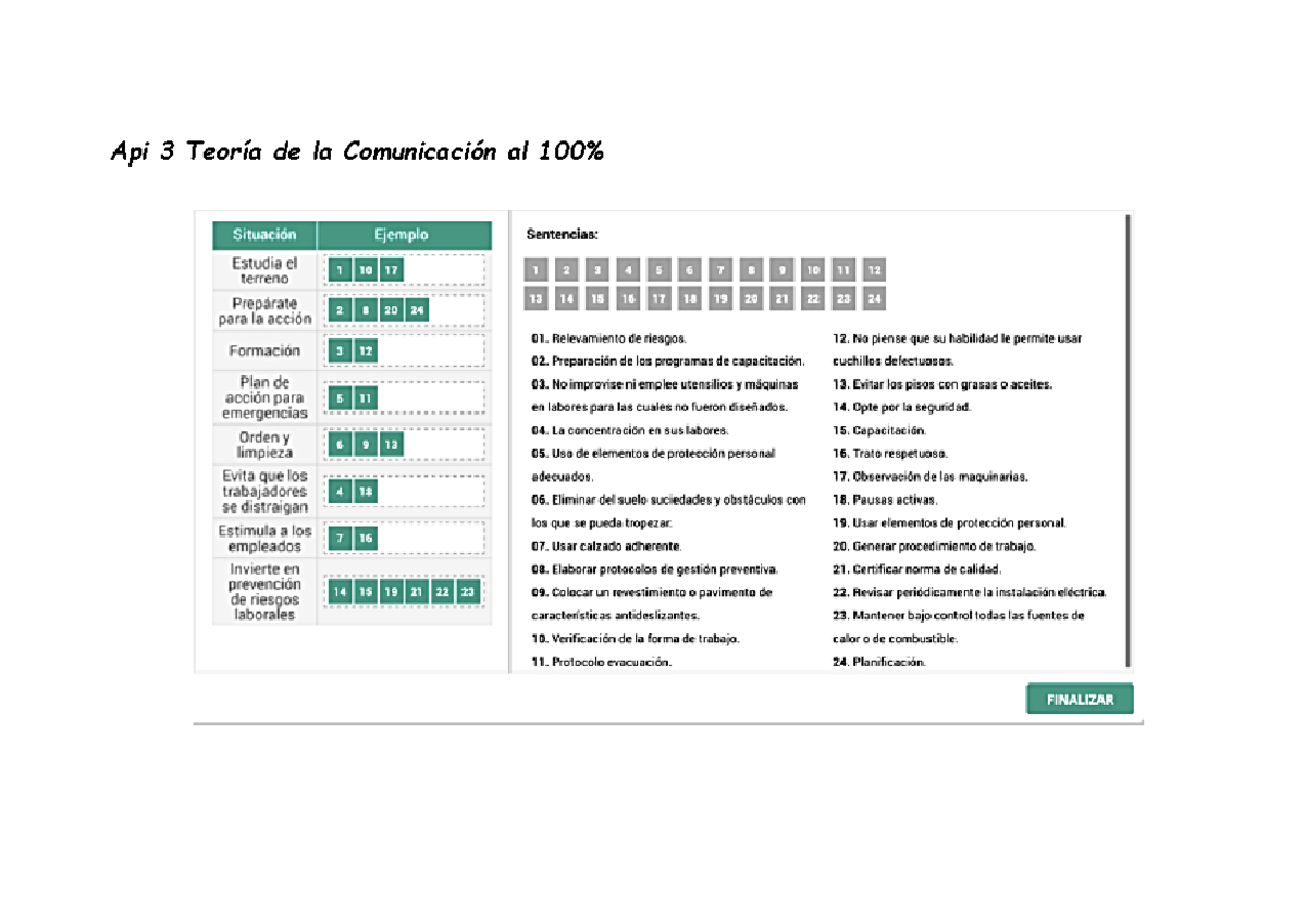 Api 3 Teoría de la Comunicación al 100 - Studocu