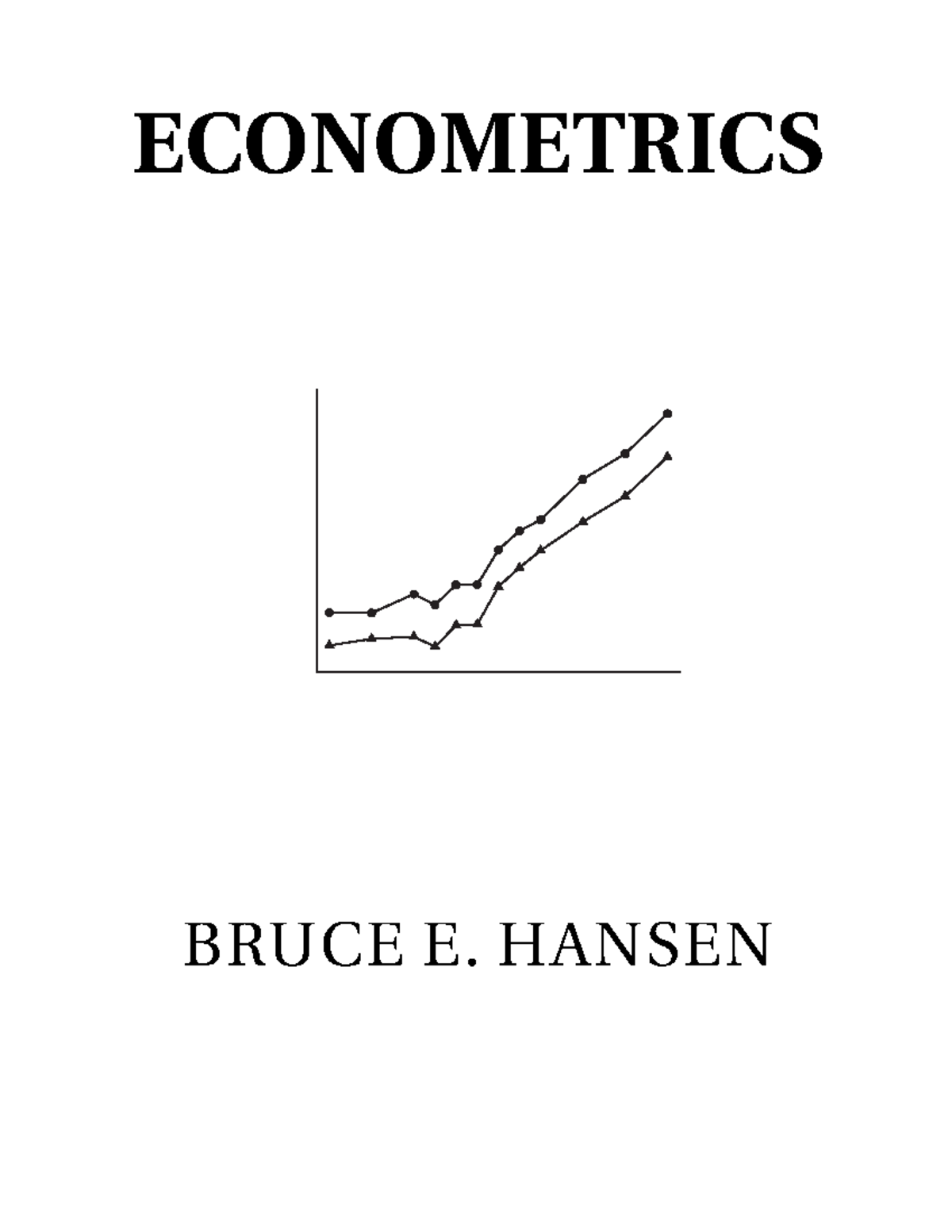Hansen relevant pages - ECONOMETRICS BRUCE E. HANSEN Chapter 2 Conditional Expectation and - Studocu