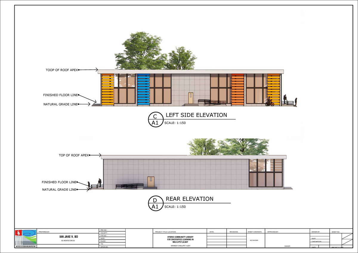 Elevations 2 - none - DATE PROJECT TITLE / LOCATION: SHEET NO. PROJECT CODE CHECKED BY: DATE ...