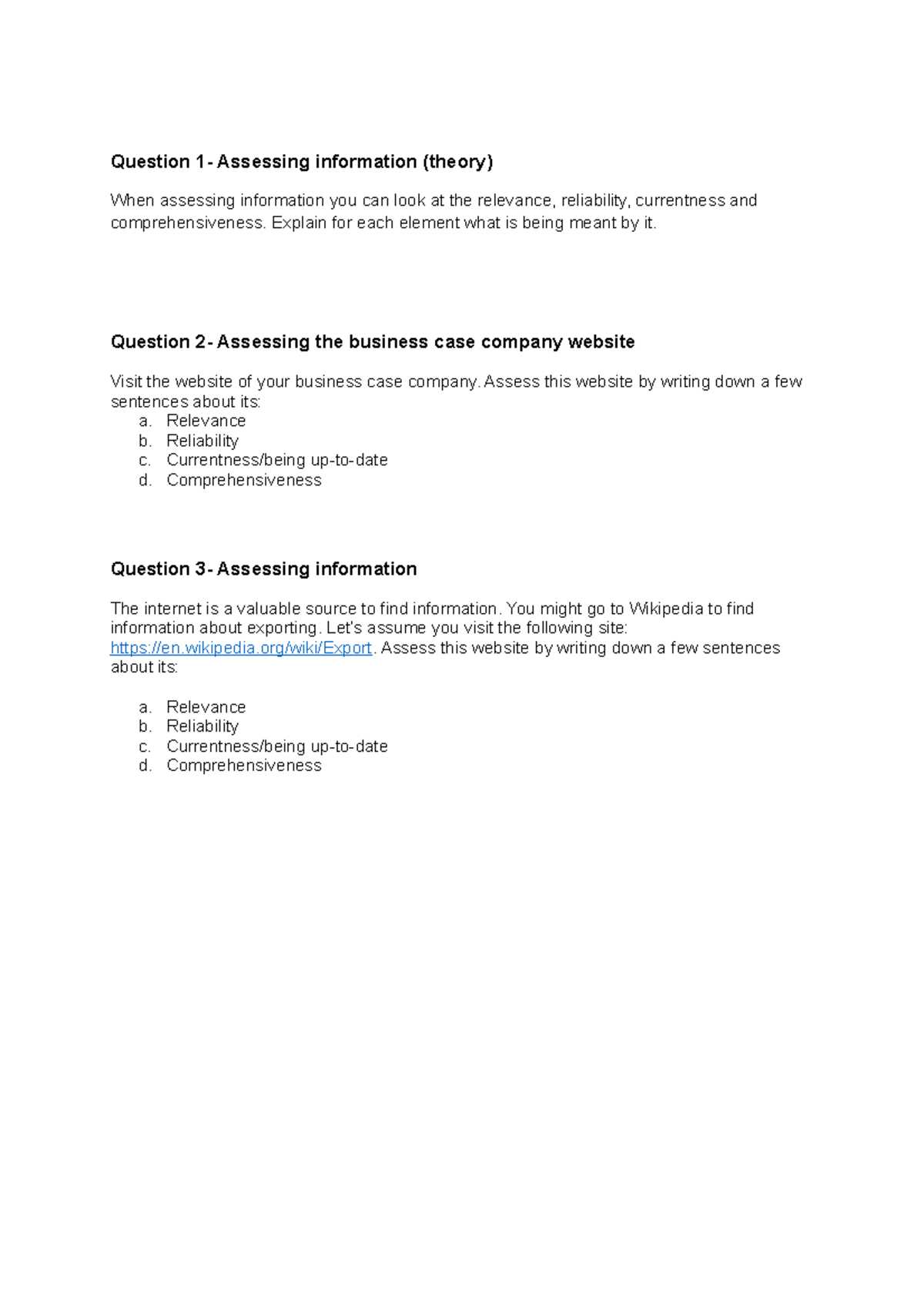 Week 1 exercise 2(1)-2 - Good practice for using databases needed to do ...