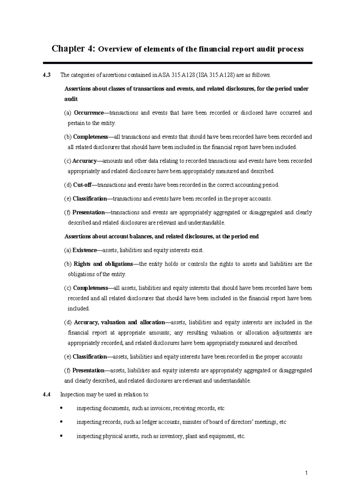 Topic 3 (ch 4) - Solution - Chapter 4: Overview of elements of the ...