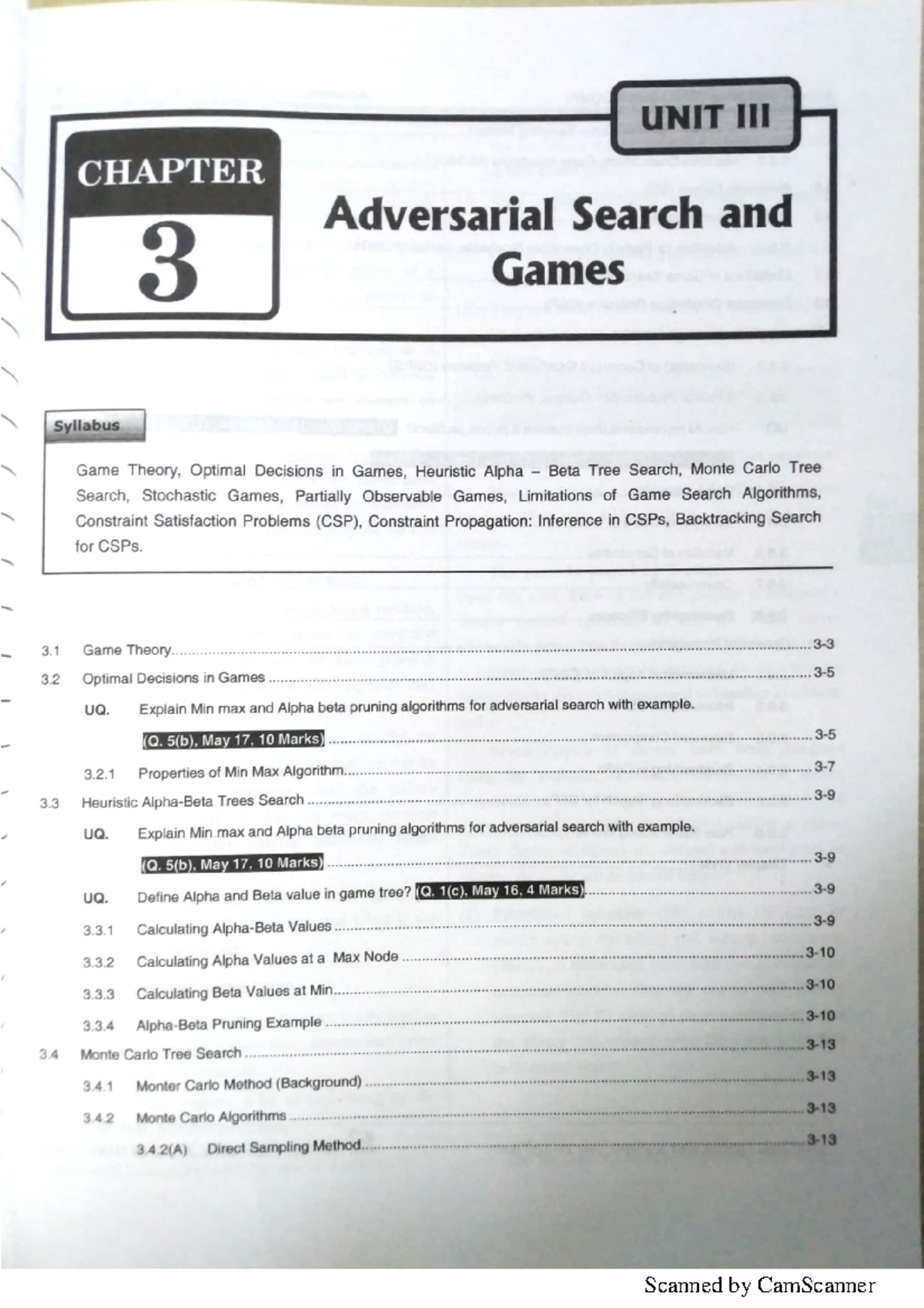 AI3 - sdg - Artificial Intelligence and Robotics - Studocu