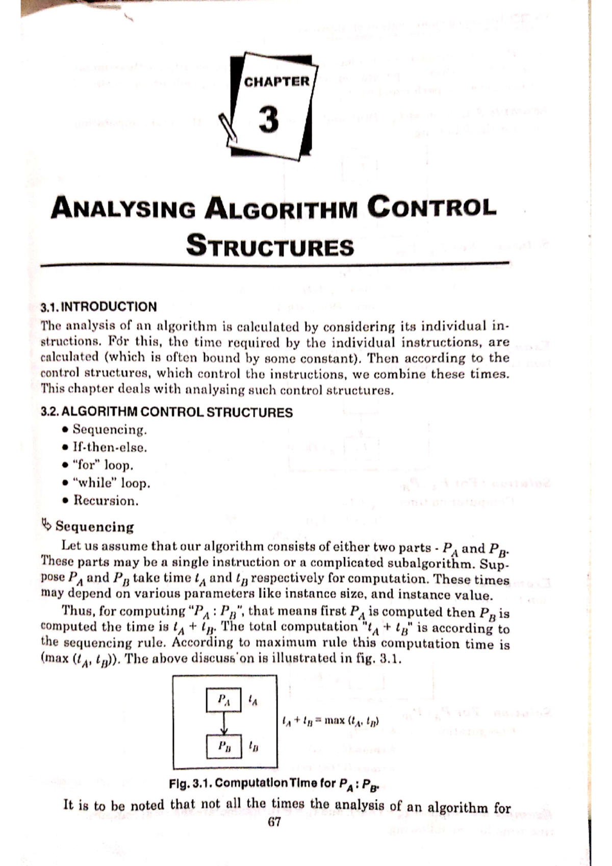 Analysis control structures - computer science & engg - Studocu