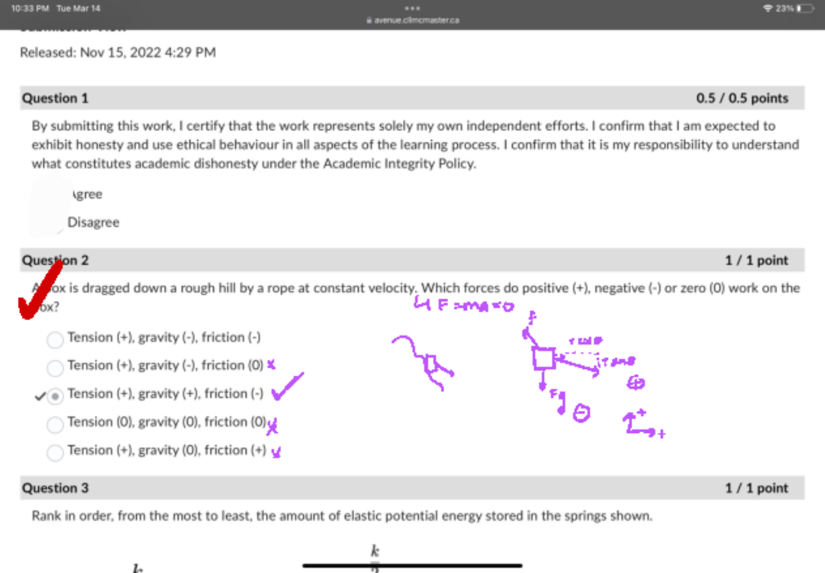 physics midterm 2 - ####### Al v H F = ma = O ↑ icoso X & Do-"iTsino D ...