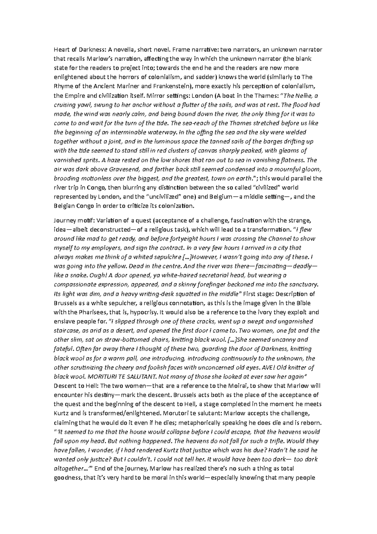 Free Heart of Darkness - Heart of Darkness: A novella, short novel ...