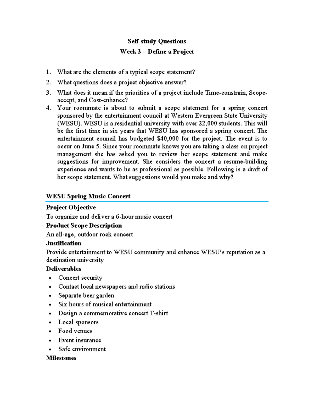 Self study - Week 3 - jbrkwgiru - Self-study Questions Week 3 – Define ...