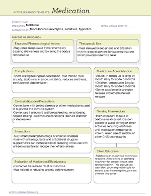 Med Template-Tamsulosin - ACTIVE LEARNING TEMPLATES Medication STUDENT ...