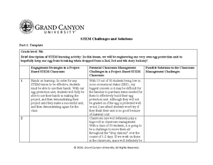 ELM-462-Unit Plan - unit plan draft - Interdisciplinary STEM Unit Plan ...