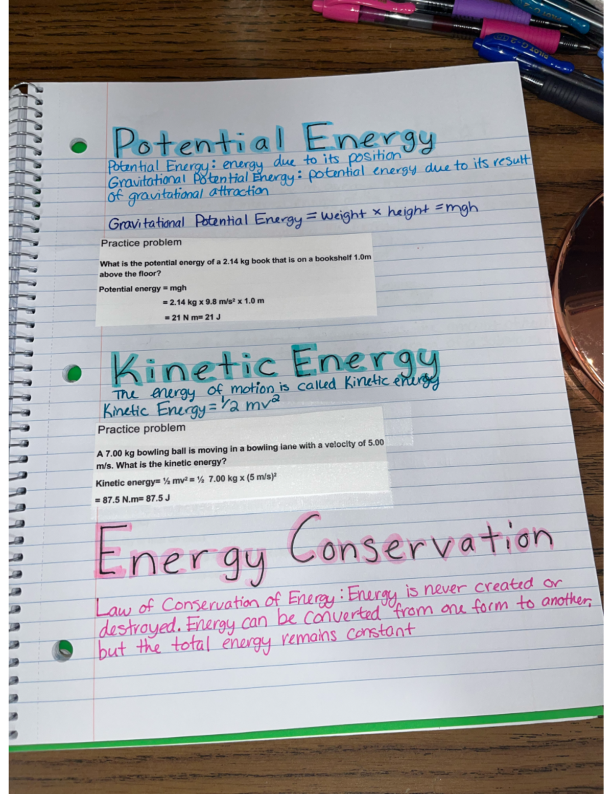 Physical Science Notes - PHY 101/101L - Studocu