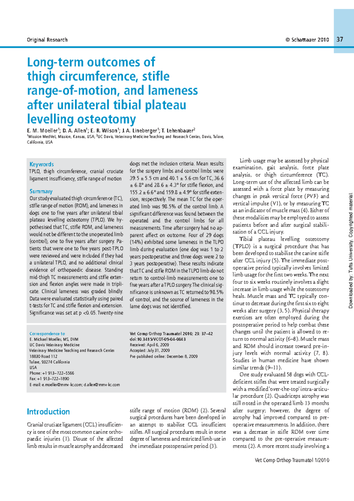 VCOT 09 04 0043 - djekwjhe - Vet Comp Orthop Traumatol 1/ Original ...