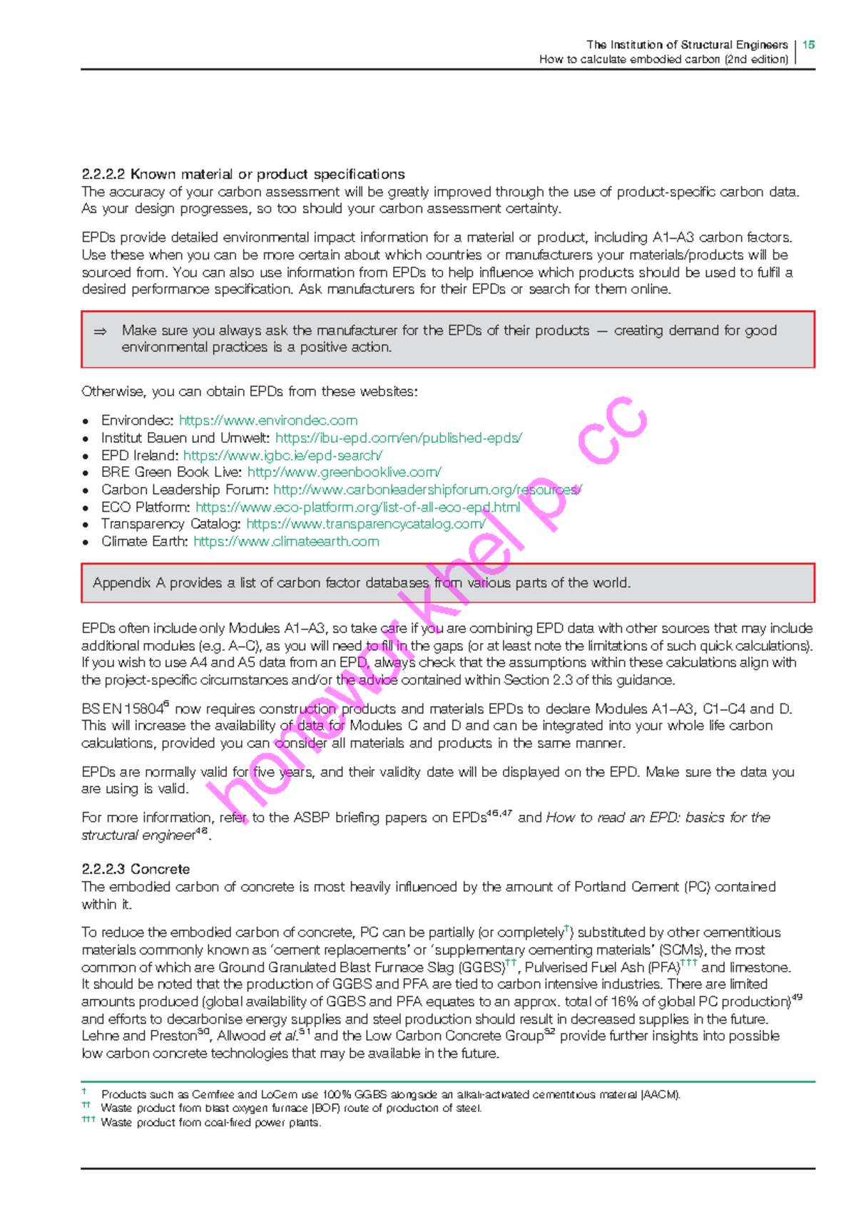 IStruct E 2022 How to Calculate Embodied Carbon 2nd edition - 2.2.2 ...