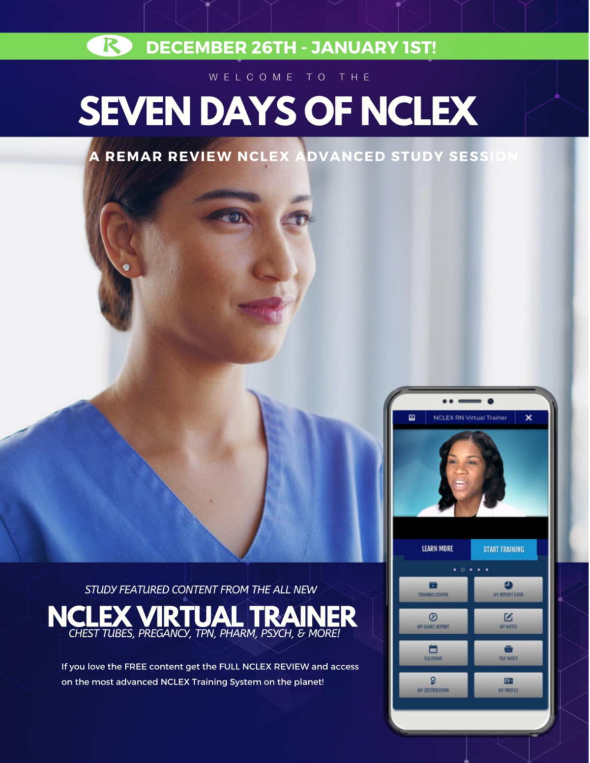 7 Days of Nclex 2019 VT Workbook - REMAR NURSE NCLEX VIRTUAL TRAINER | 7-DAYS OF NCLEX | RN ...