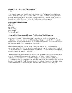 NSTP CWTS REVIEWER - NOTES AND REVIEWER The National Training Program ...