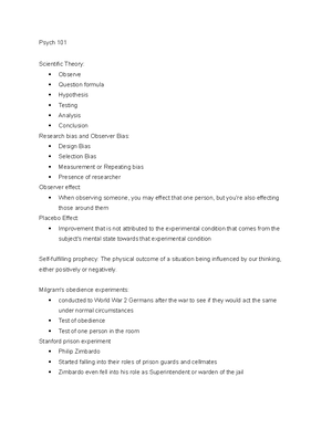 PSY101 Case Study 2 - Sophia Learning course assignment - Ana Lopes Smarter Decisions through ...