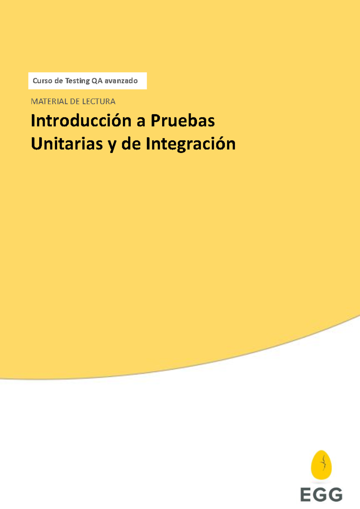29-Pruebas Unitarias y de Integración - MATERIAL DE LECTURA Introducción a Pruebas Unitarias y ...