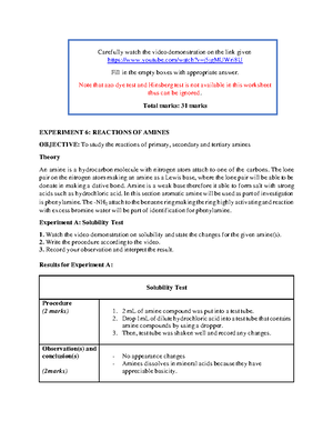 CHM413 LAB 1 - CHM 413 (ORGANIC CHEMISTRY) EXPERIMENT 1: EXTRACTION AND ...