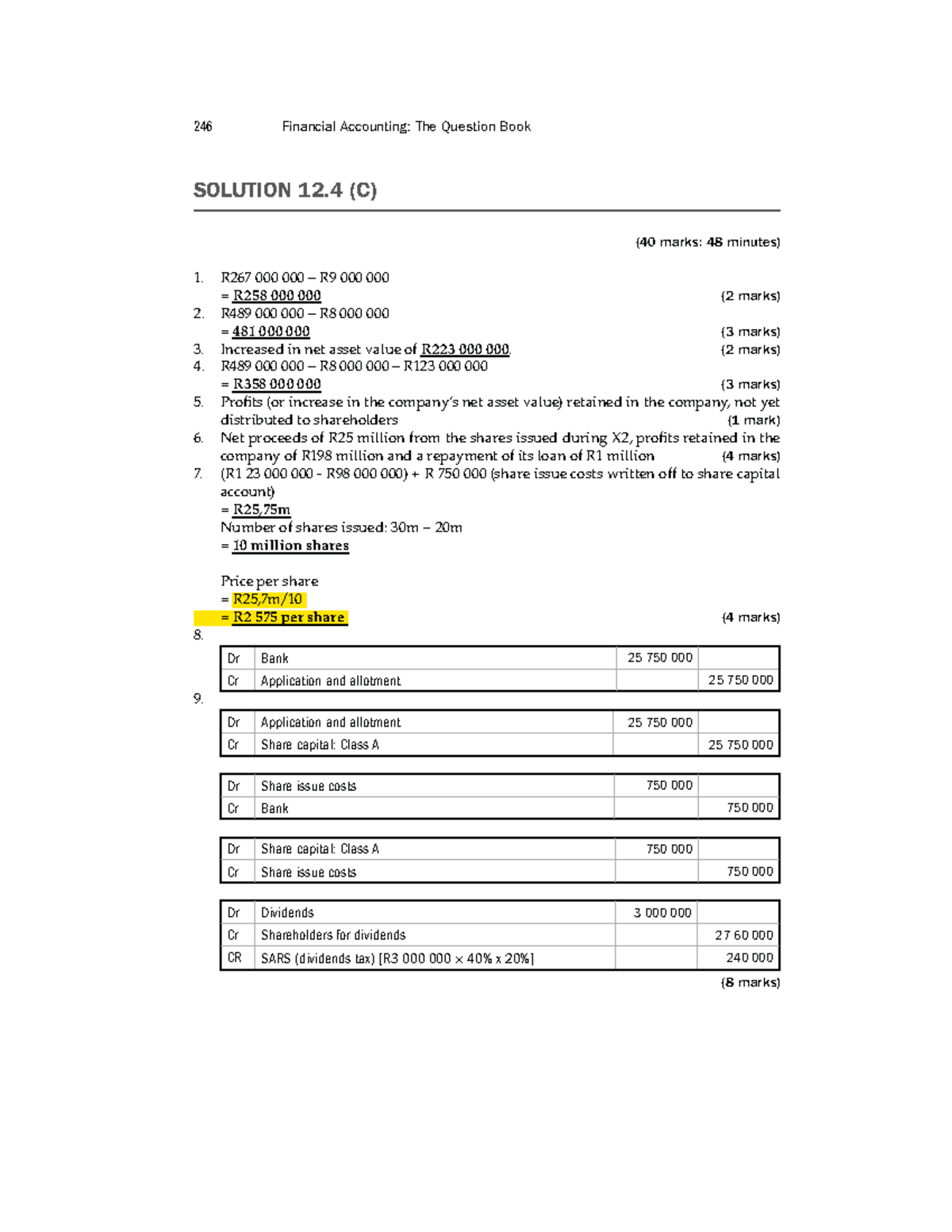 QB 5e Solution to 12.4 246 -247 JK - 246 Financial Accounting: The ...