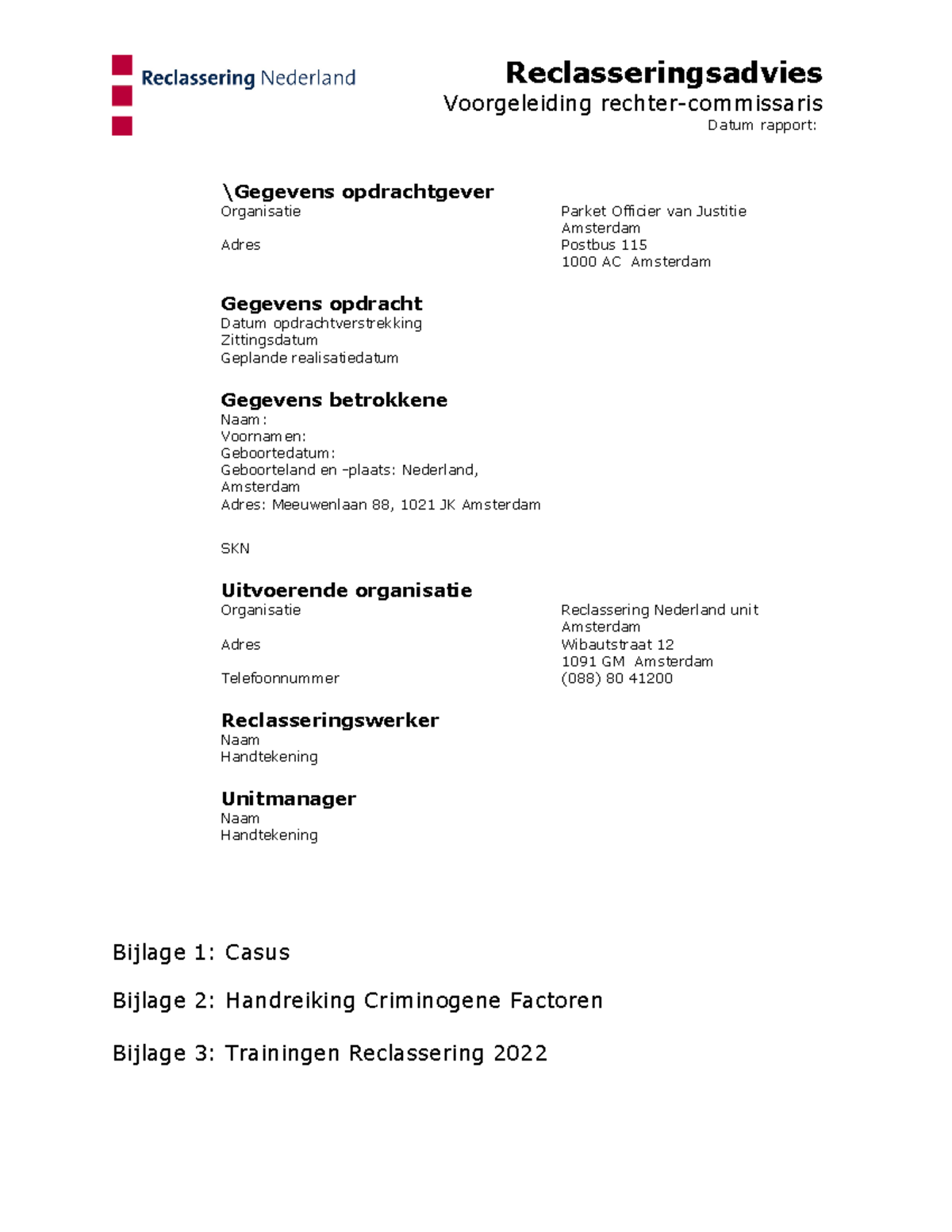 Format Advies tbv de rechtszitting 4-2 - Voorgeleiding rechter ...