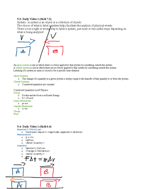 - 07 Momentum.Impulse.Collisions - Name: Lismary Fuentes Period: 3 Date ...