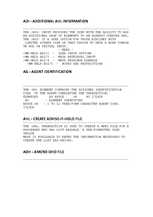 Worldtracer GLOS - WORLDTRACER GLOSSARY copied & edited from world ...