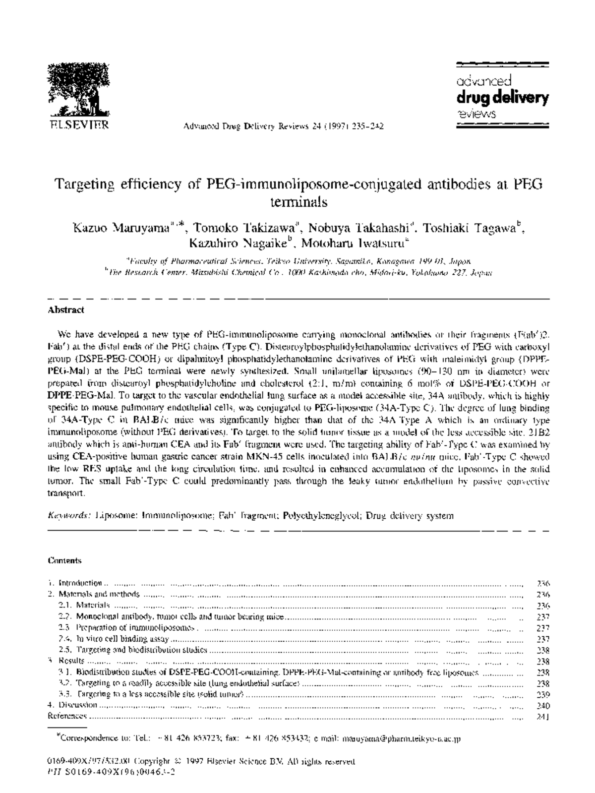 1-s2 - paper - ELSEVIER Advanced Drug Delivery Reviews 24 (1997) 235 ...