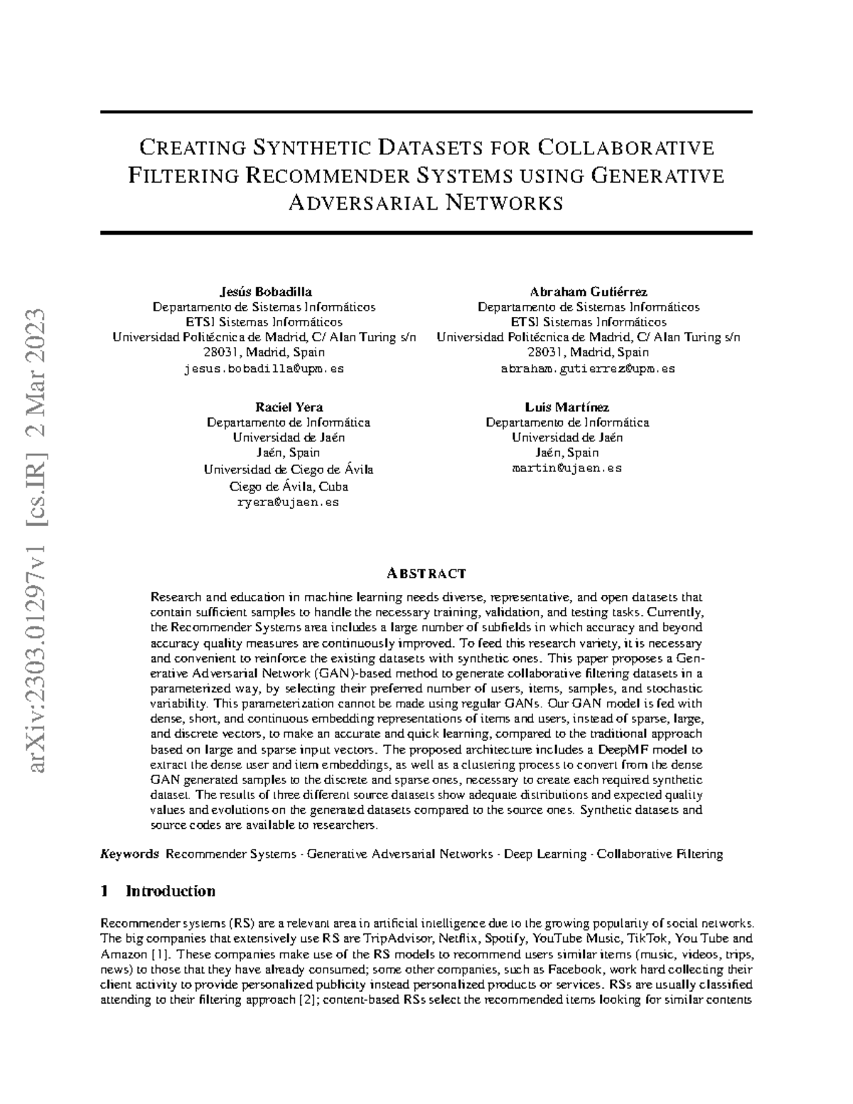 Hate Speech Detection Using Learning Creating Synthetic Datasets For Collaborative Filtering
