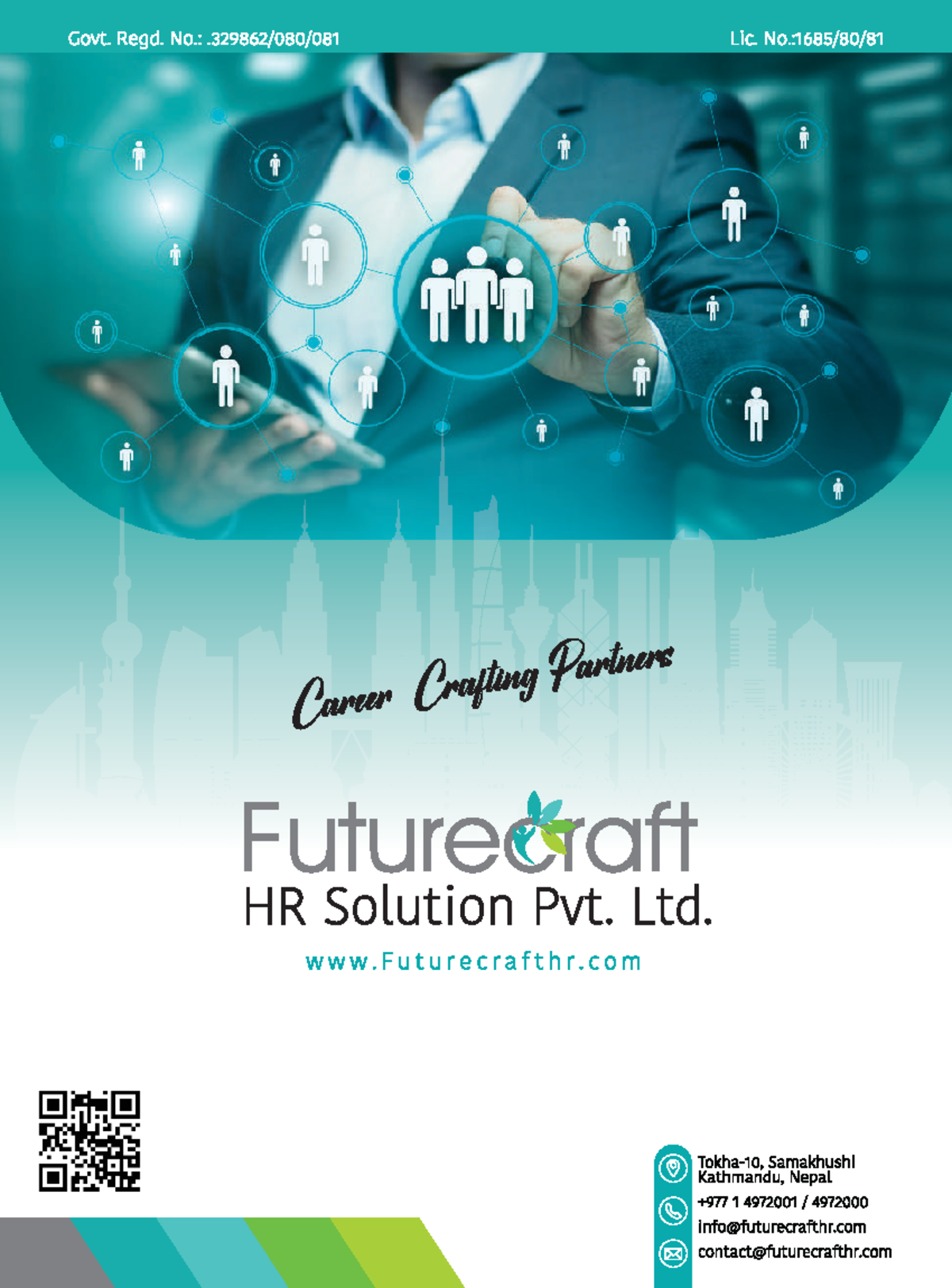 Brochure - Govt. Regd. No.: Lic. THT Career Crafting Pasterers Futurecraft HR Solution Pvt. Ltd ...