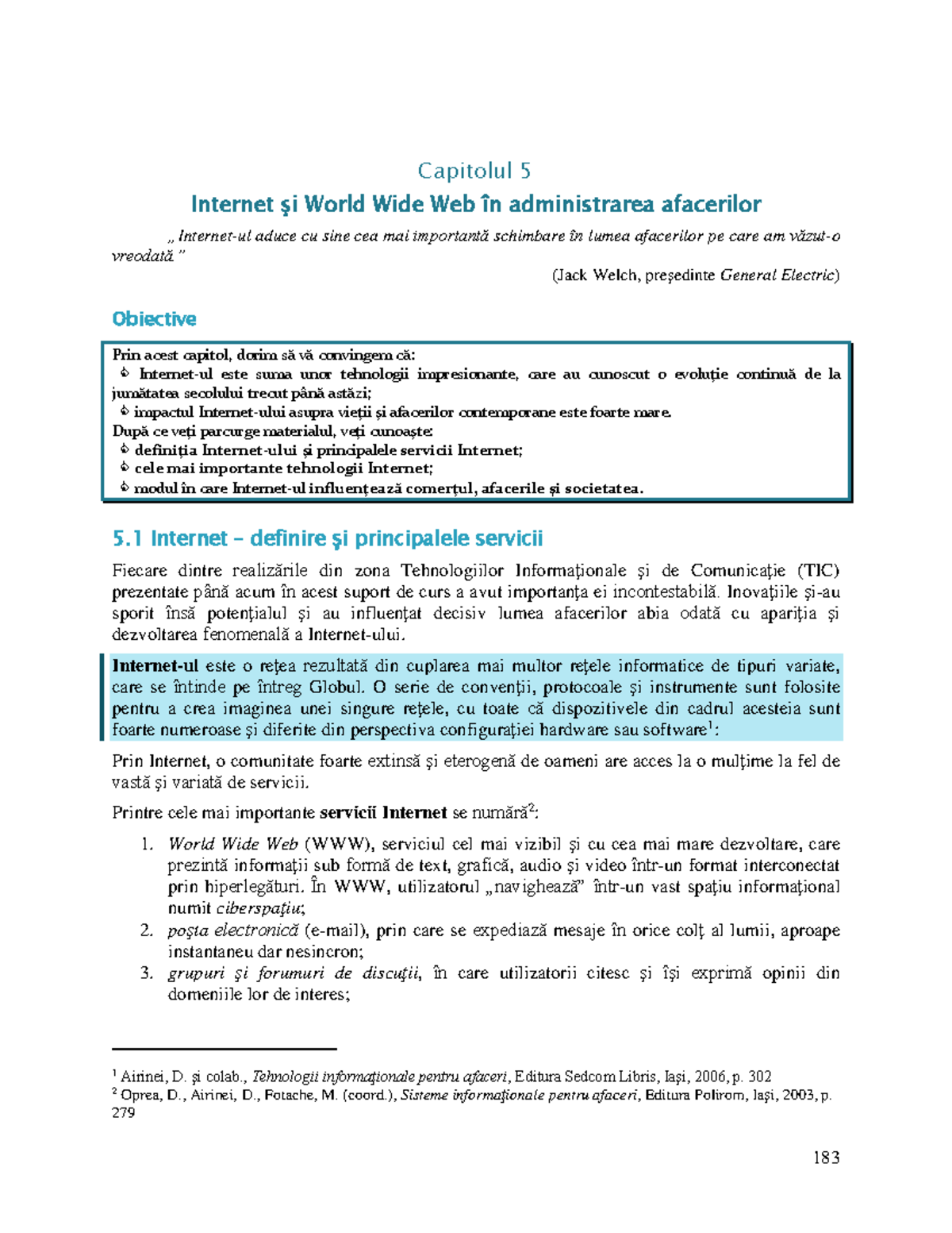 TIA C5 - Tehnologii informaționale pentru afaceri - Capitolul 5 ...