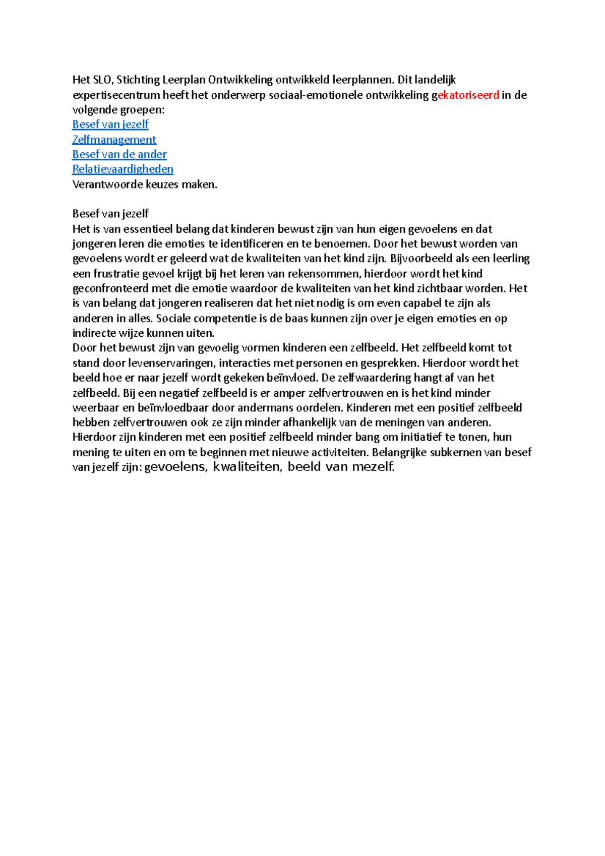 Plag - jk, - Het SLO, Stichting Leerplan Ontwikkeling ontwikkeld leerplannen. Dit landelijk ...