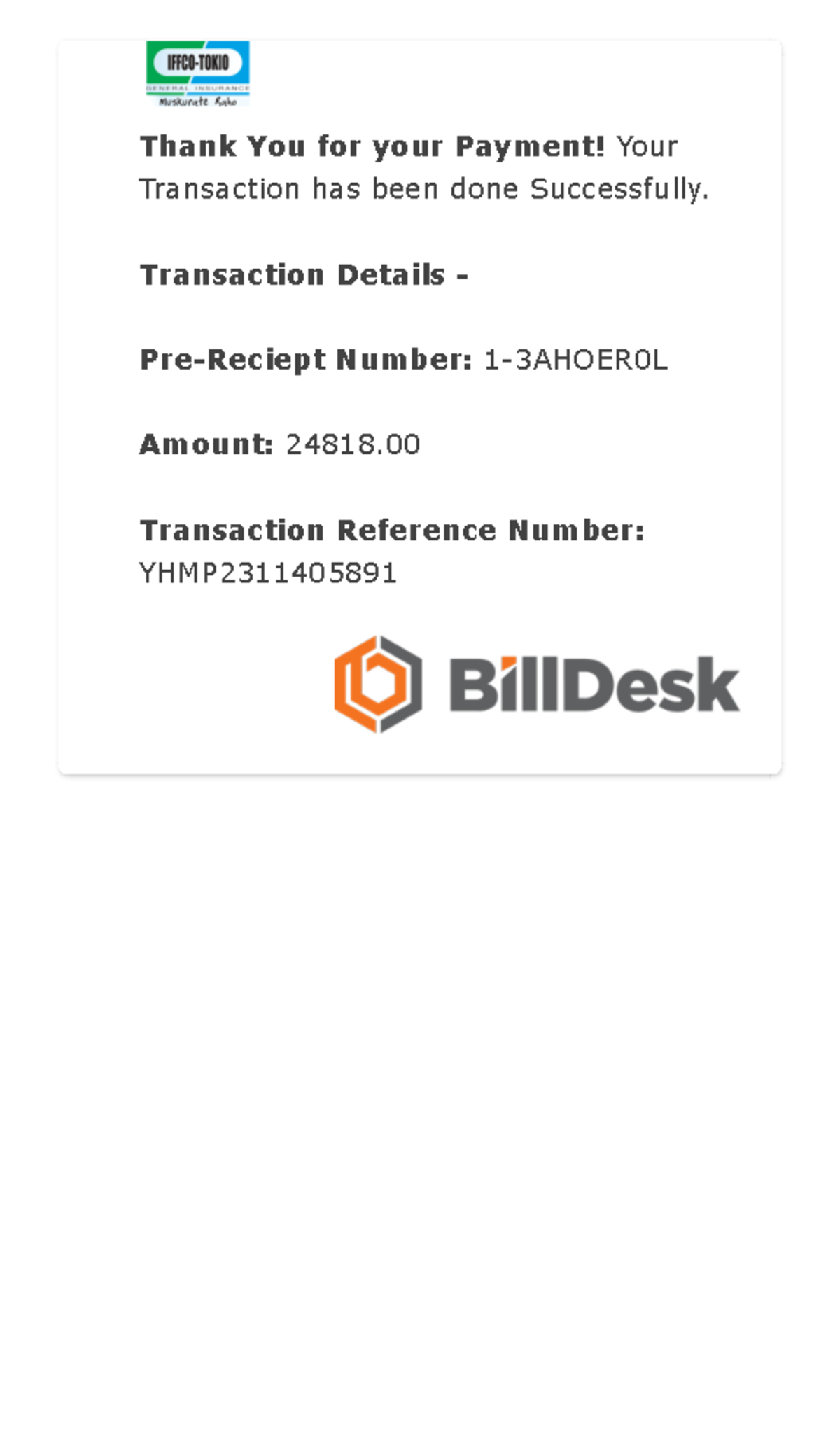 Payment Response - computer organization archietecture - Thank You for ...