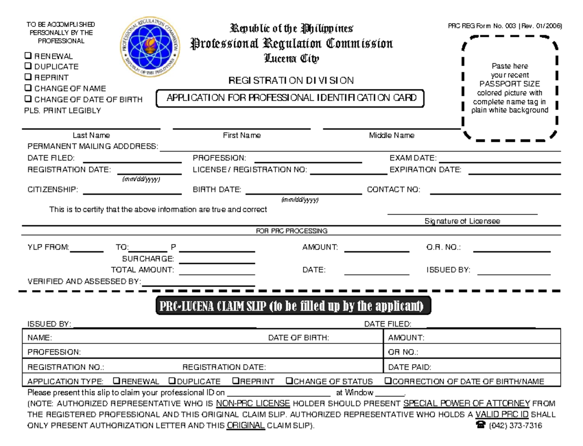 Renewal form - Be good to others - ####### RENEWAL ####### DUPLICATE ...