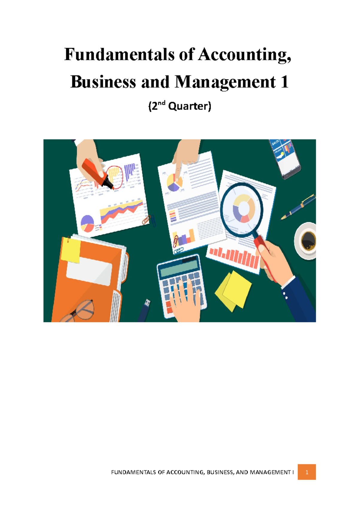 Module one in fundamentals of accounting, worksheet, journal ledger ...