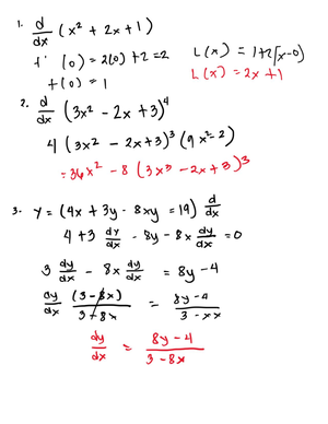 Differentiation Rules PART 1 - DIFFERENTIATION RULES Basic Rules The ...