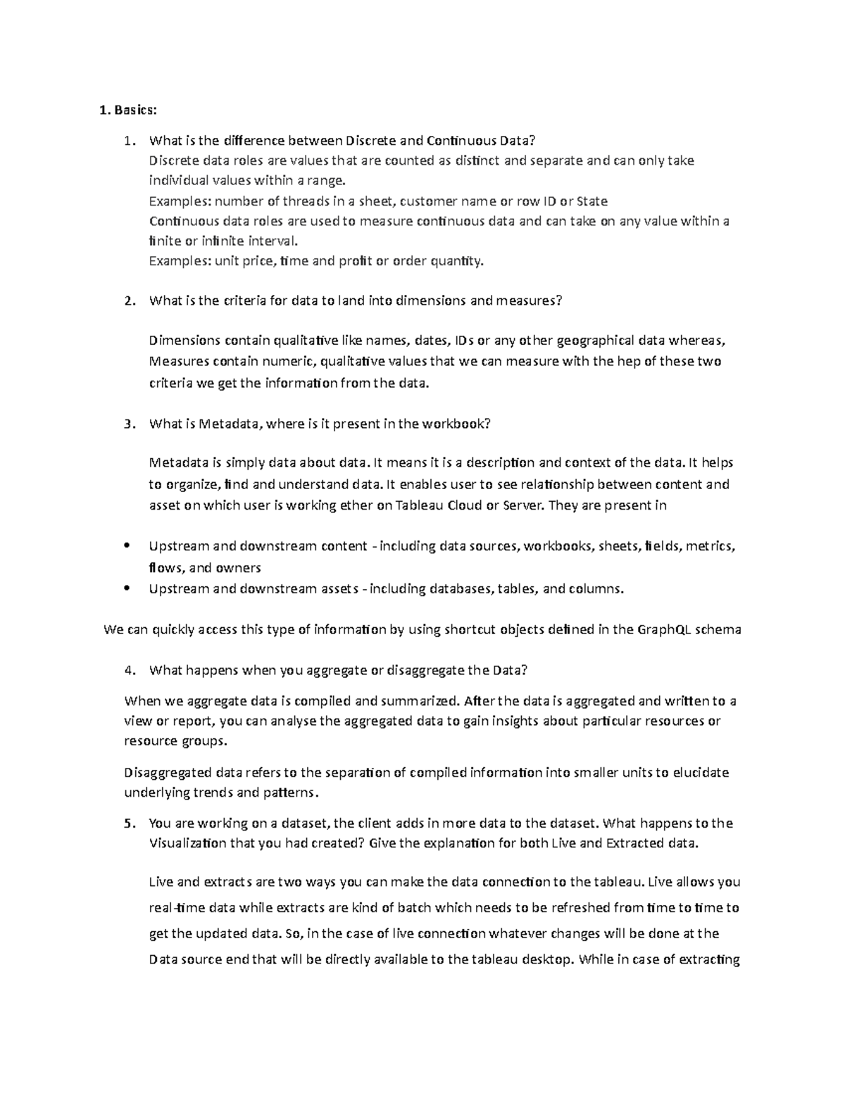 Data Analytics Fundamental - Basics: What is the difference between ...