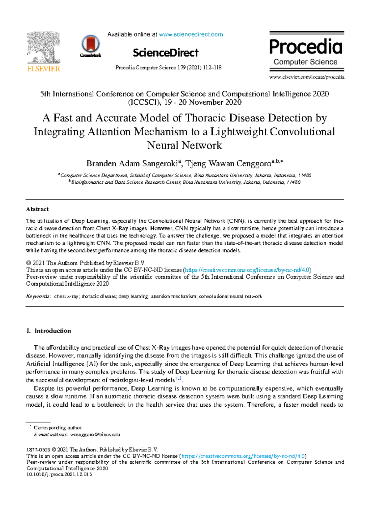 A-Fast-and-Accurate-Model-of-Thoracic-Disease-Detection-by-I 2021 ...