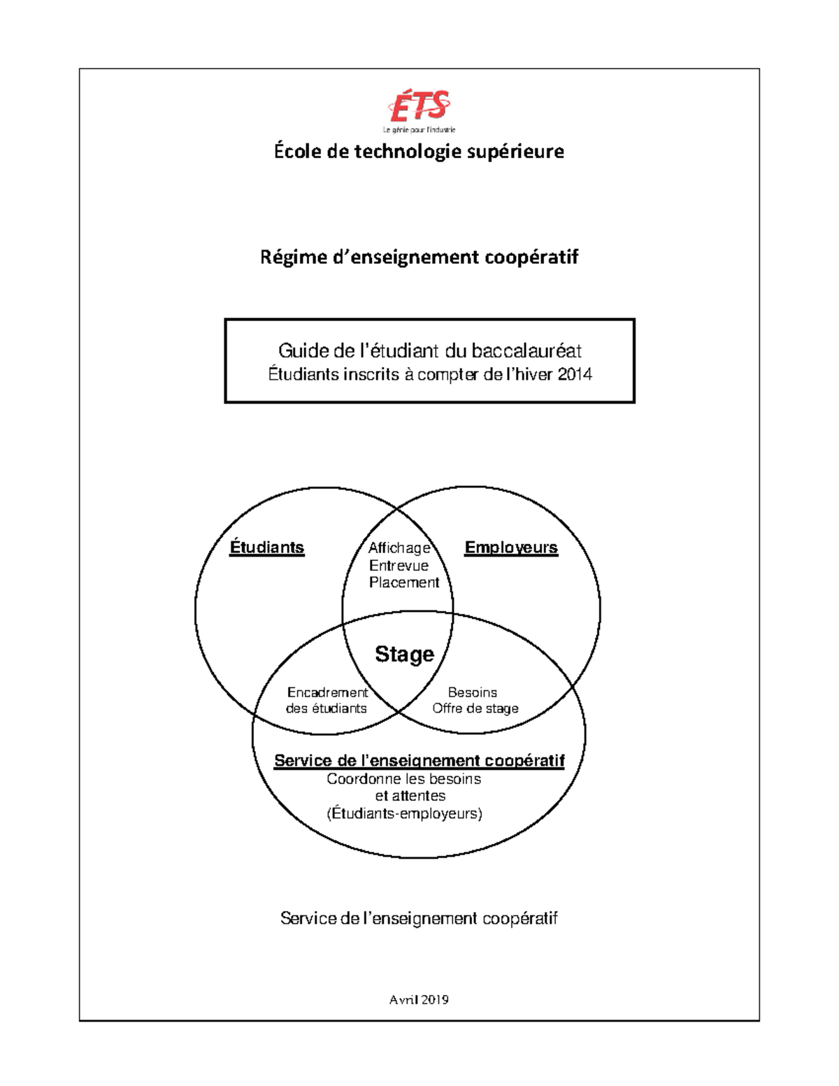 Guide etudiant apres h14aux étudiants sur Moodle - CTN 104 - ÉTS - Studocu