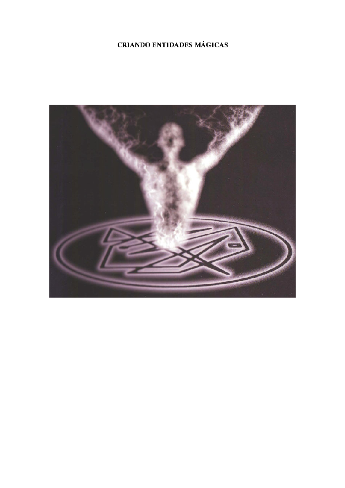 Criando Entidades Mágicas (David Michael Cunningham) - CRIANDO ...