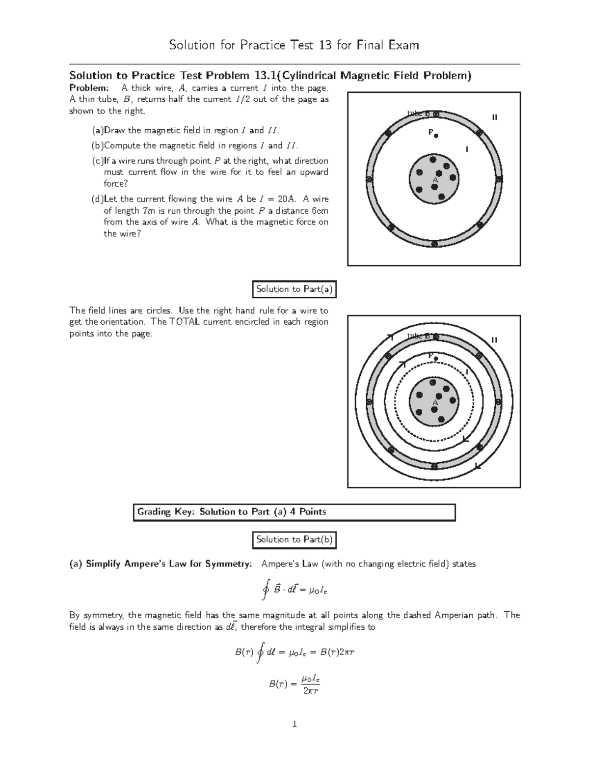 Practicetest-13-sln - Practice Test - Solution for Practice Test 13 for ...