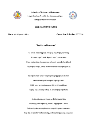 GEC 2 Chapter 5 - MODULE 5 IN GEC 2 (READINGS IN PHILIPPINE HISTORY) MODULE V – CRITICAL ...