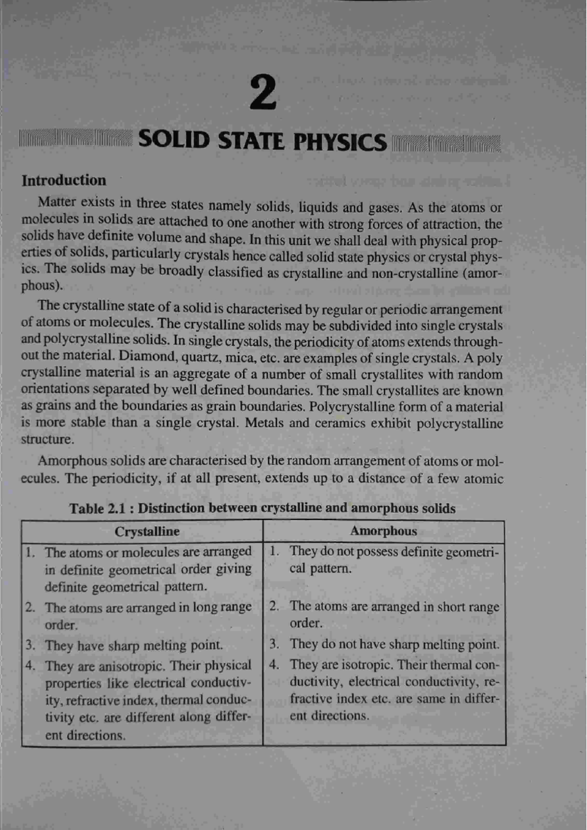M2 Solid State Physics 6TH SEM Statistical Physics, Solid State - Bsc physics - Studocu