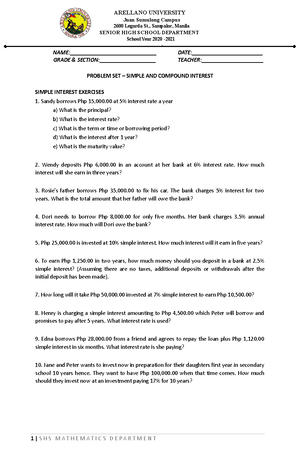 L11 Simple and General Annuities - LESSON 11 Simple and General Annuities WEEK 11 KNOWLEDGE ...