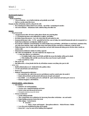 Ancient Greece - Week 5 - September 22, 2016 10:09 AM Ancient Greece ...