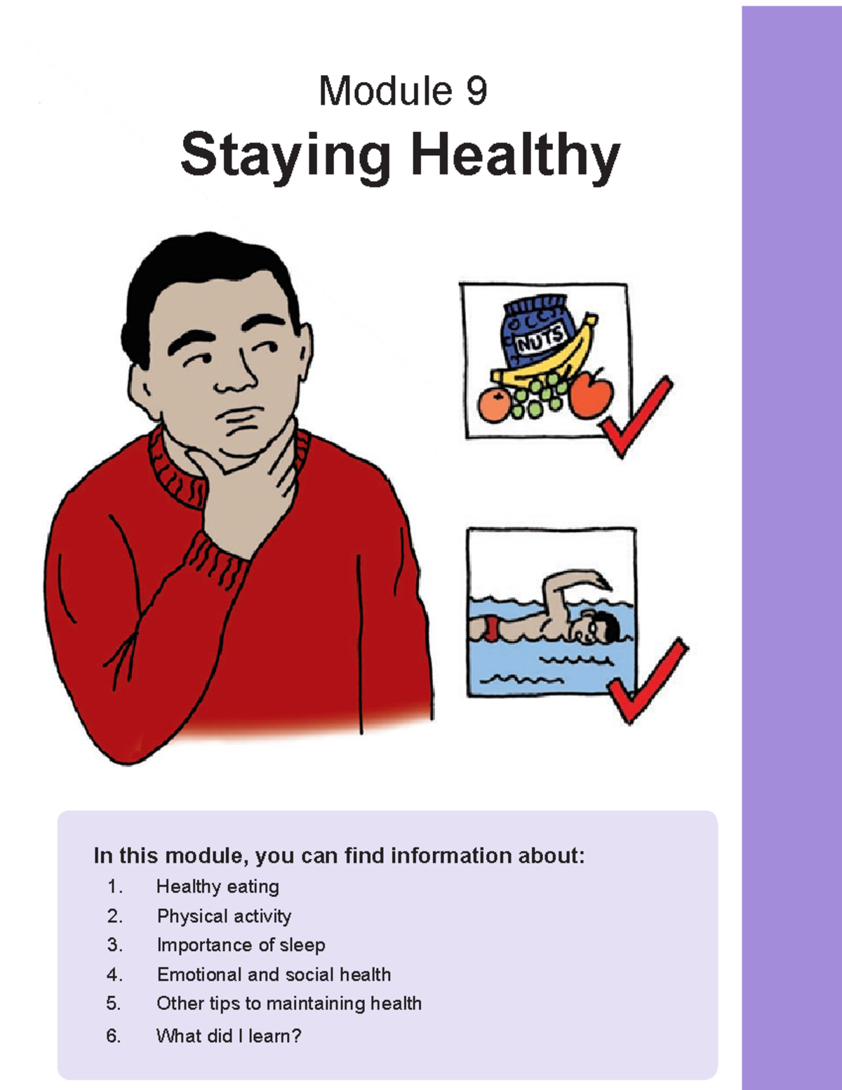 Module 9 - Staying Healthy 11 28 ET JC - Module 9 Staying Healthy In ...
