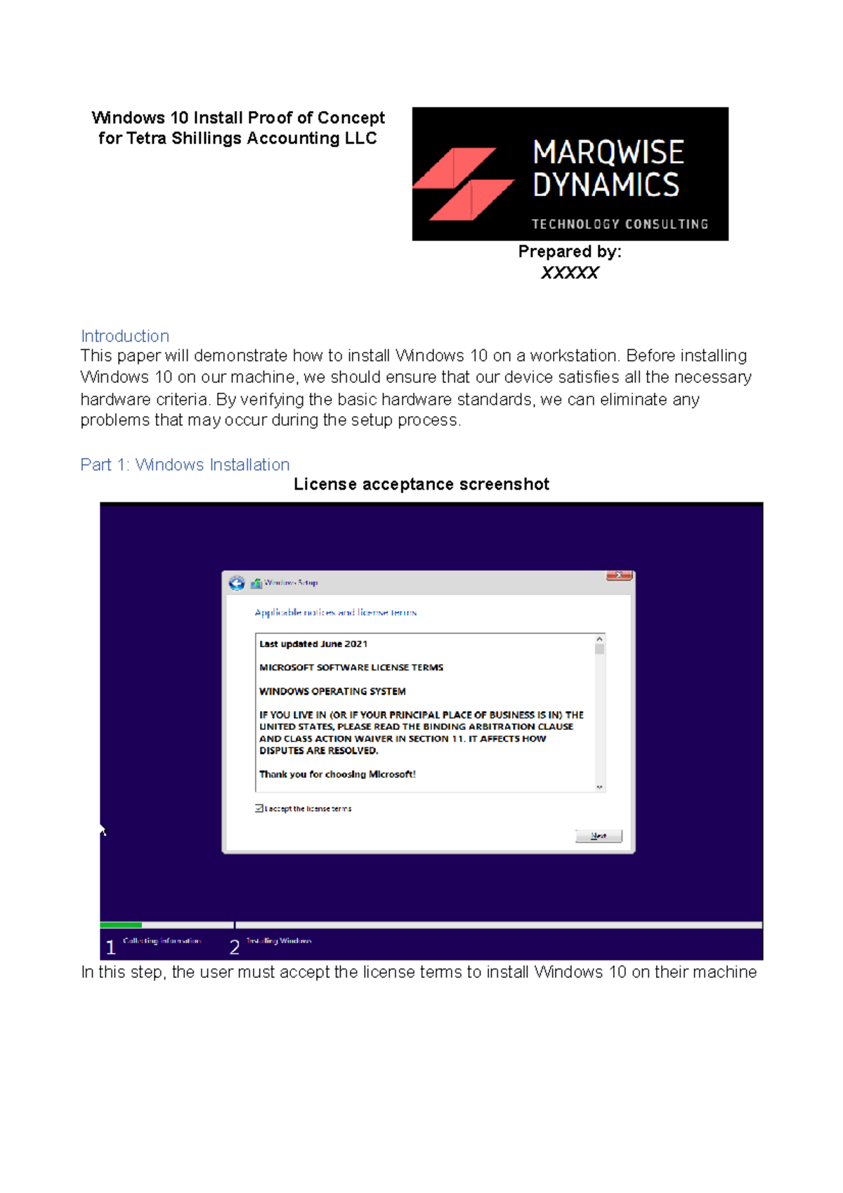 Xxxxproject 2 Windows Upgrade Proof of Concept - Windows 10 Install ...