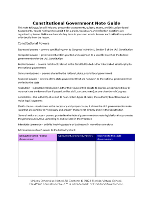 The constitution template - The Constitution Fulfilling the Purposes in ...
