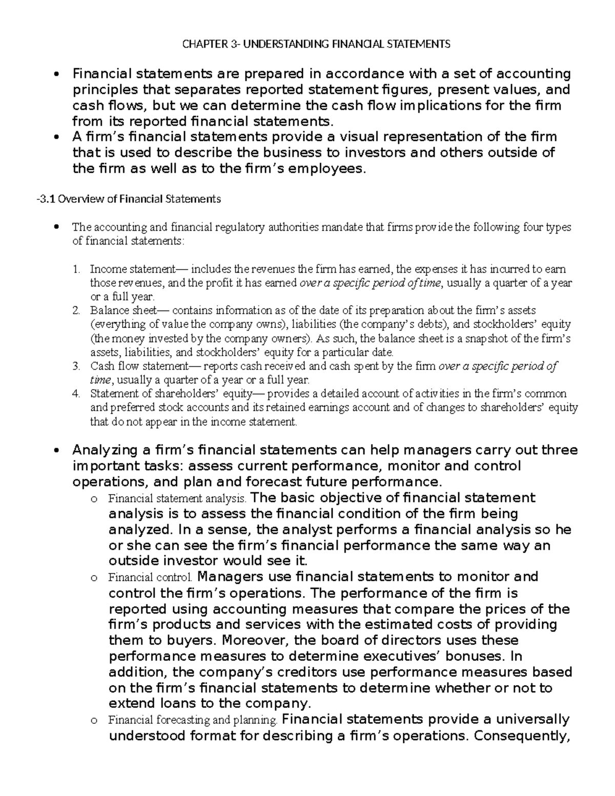 POF Chapter 3 CHAPTER 3 UNDERSTANDING FINANCIAL STATEMENTS Financial pof-chapter-3-chapter-3-understanding-financial-statements-financial