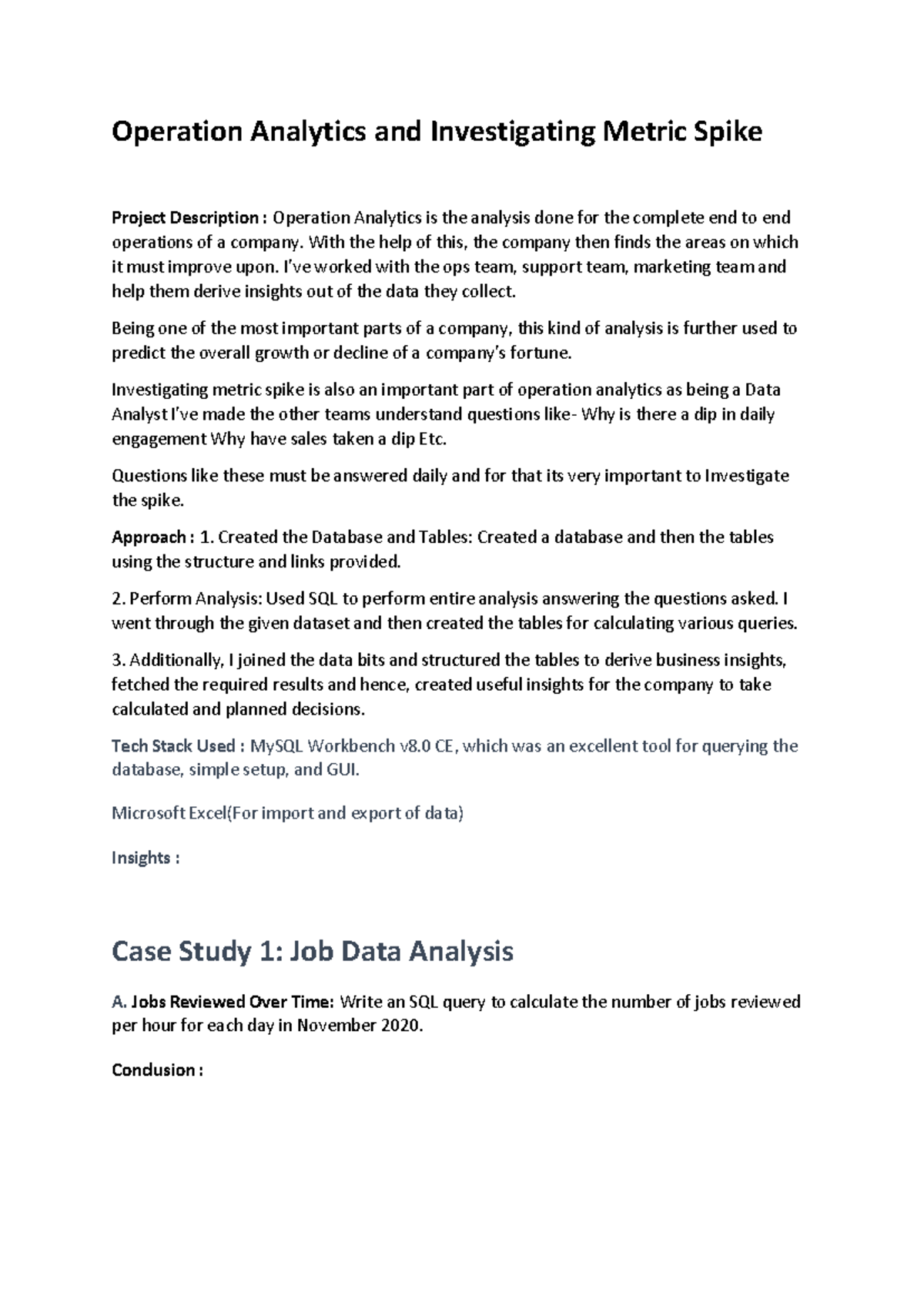 Project 3 - Operation Analytics and Investigating Metric Spike Project ...