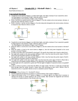 AP2 Electrostatics HW-1 2023 - AP Physics-2 Electrostatics HW-1 ...