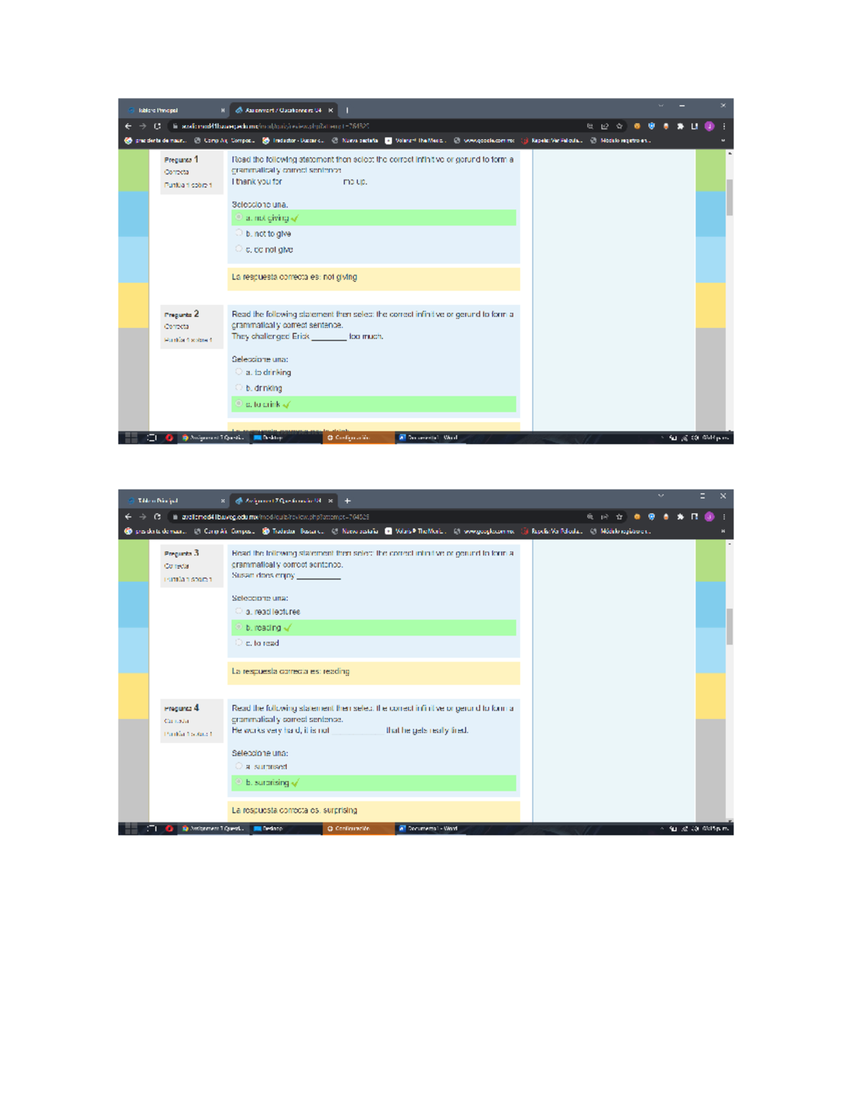 Assignament 7 u3 - Ingles III - Inglés III - Studocu