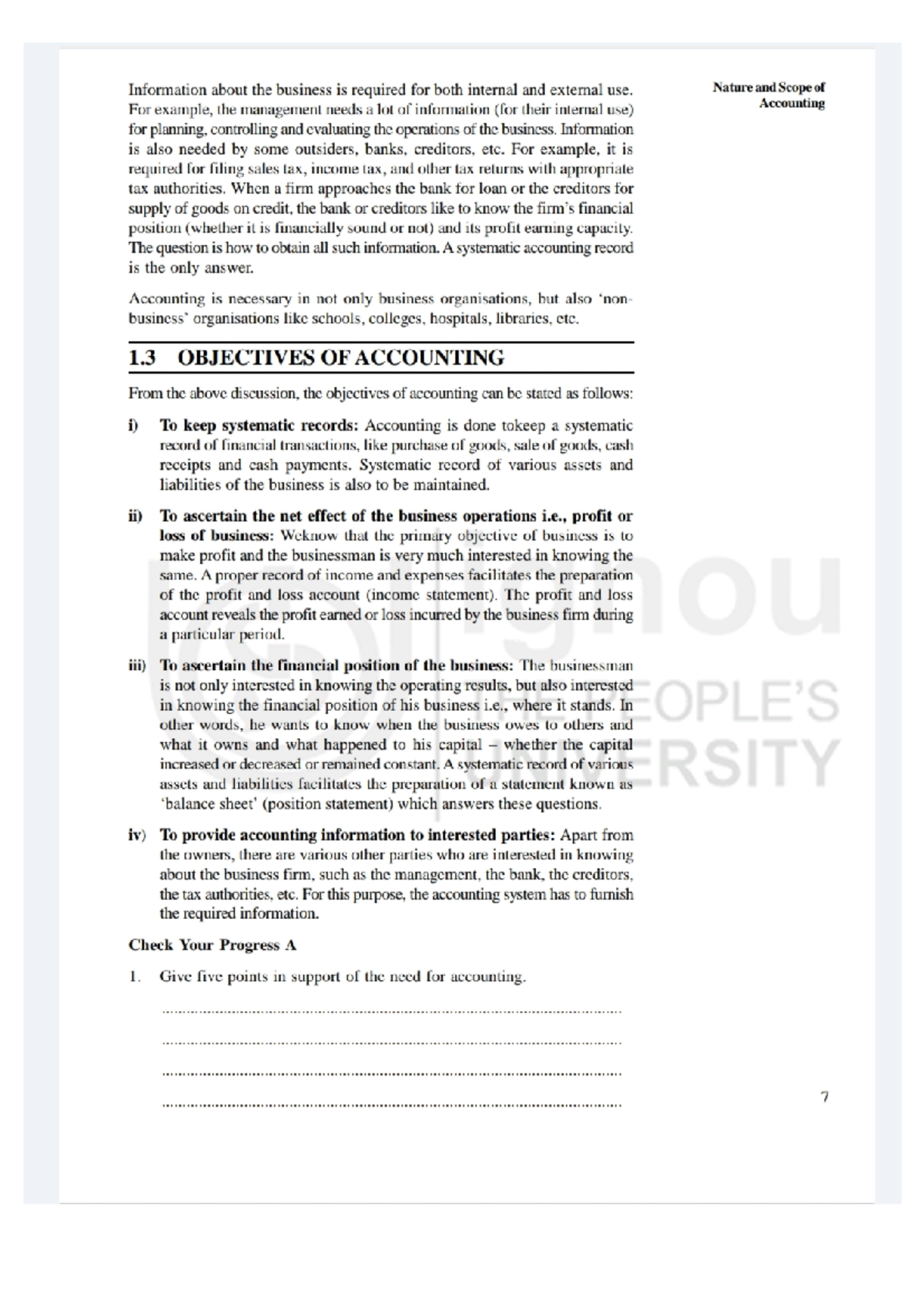 7 - Its practice materials - b.com with computer application - Studocu